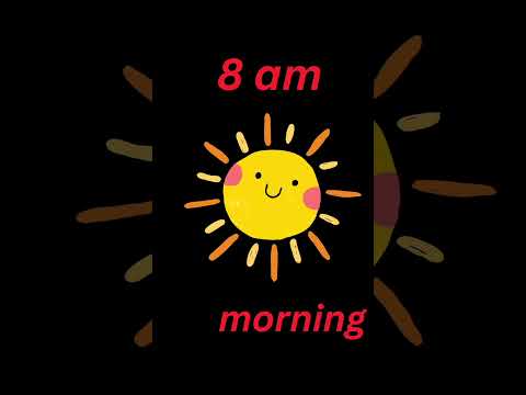 🌞 Good Morning vs 🌙 Good Evening | Learn Times of Day in English | speak smart daily english 💡📚✨