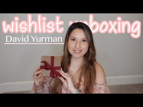 🤩David Yurman Unboxing Cable Classics 4mm vs 7mm | Wishlist Item! 💖