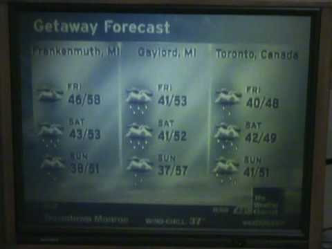 TWC Local Forecast Monroe, MI 3/11/10 8:58 PM - New Sat/Rad Screen