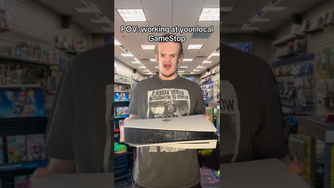 GameStop anomaly #gamestop #gamestore #gaming #retail #gamer #thatguy #playstation #assasinscreed