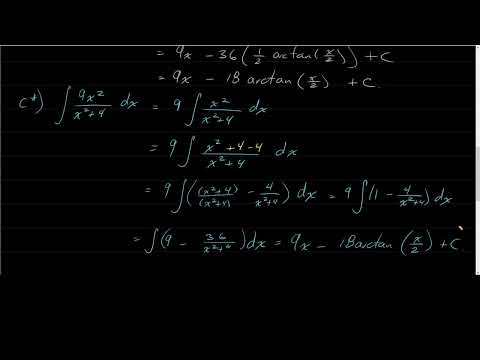 Calc 2: 8.1 - Basic Integration Rules