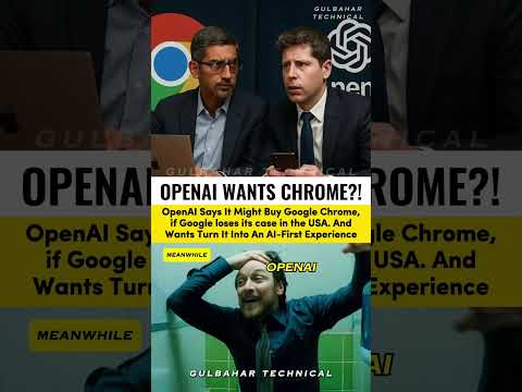 OpenAI Wants to Buy Chrome?! 🤖💻