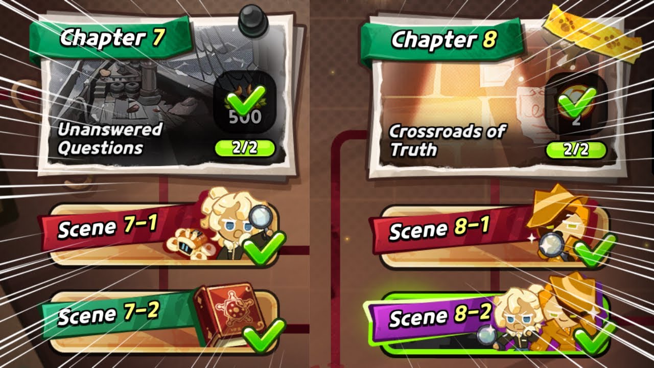 The Holiday Square Chapter 7 - Chapter 8 ALL ANSWERS Guide | Cookie Run: Kingdom