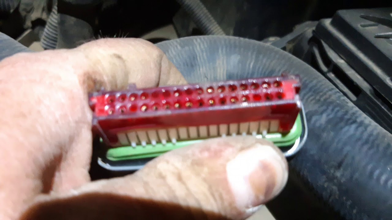 Silverado or Sierra with allison 1000 p1779 and p0700 transmission code fix. TCM connector