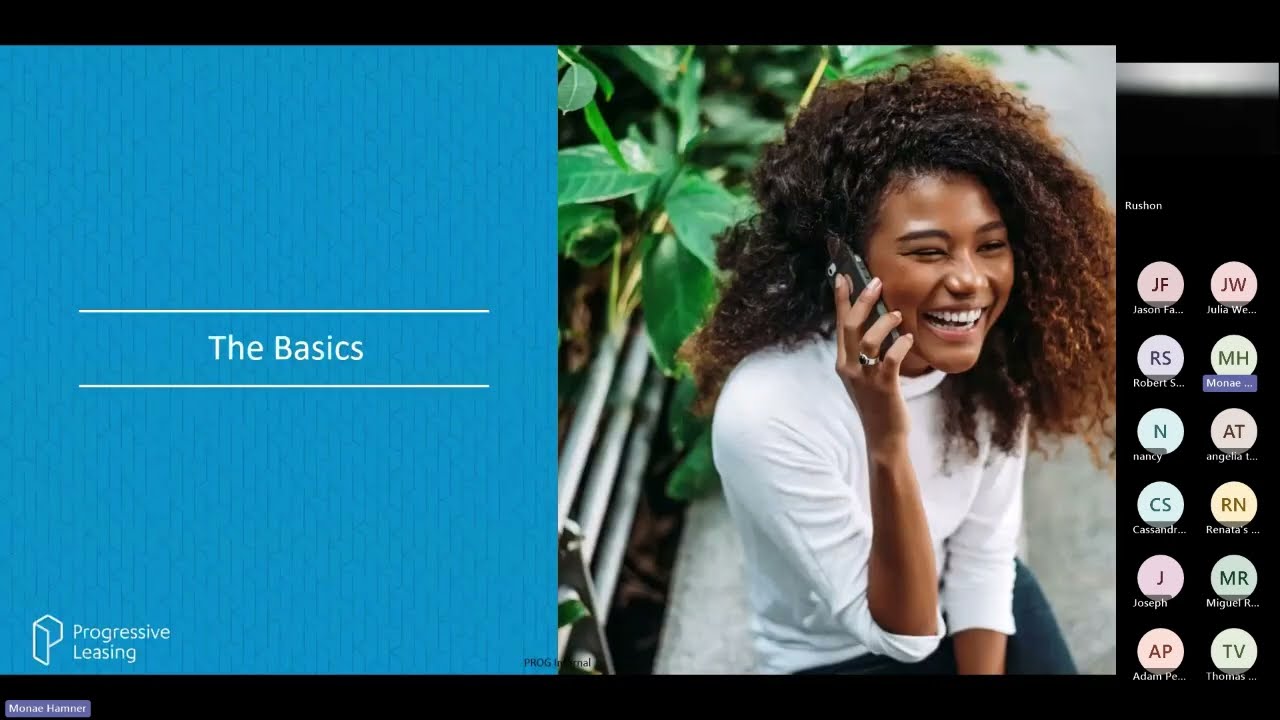 DCI Training: Progressive Leasing!