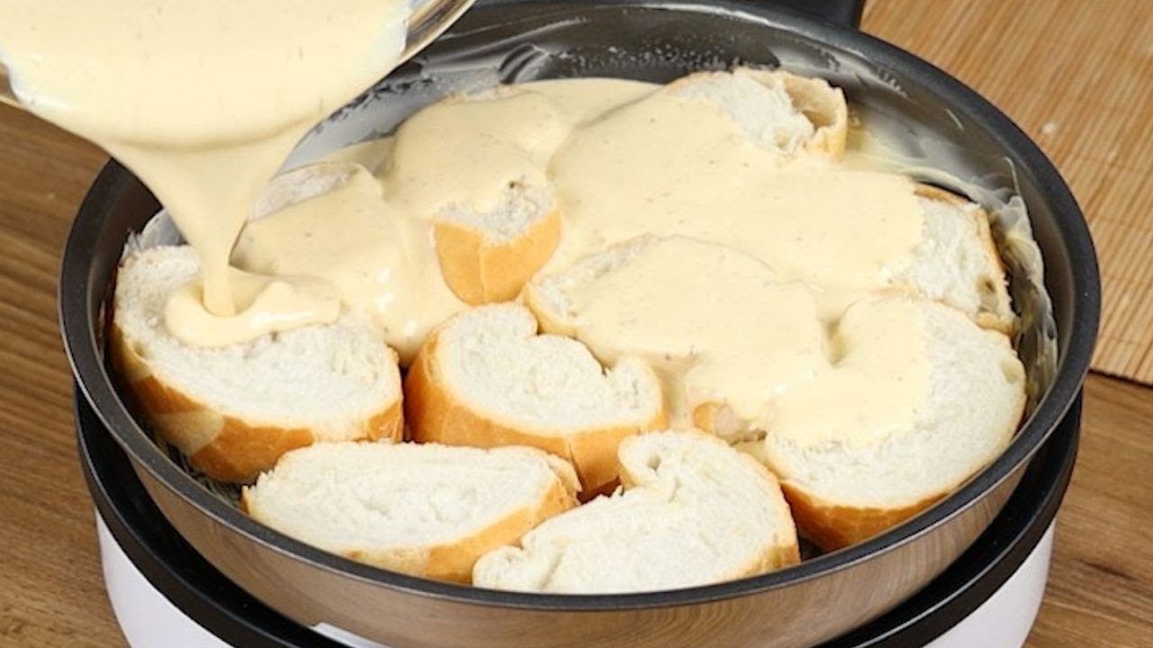 Do not throw your stale bread away! Try this easy, budget-friendly and delicious recipe!