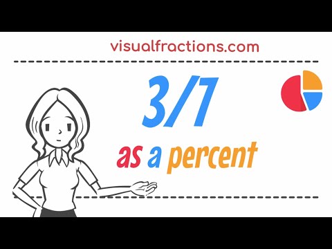 3/7 as a Percent