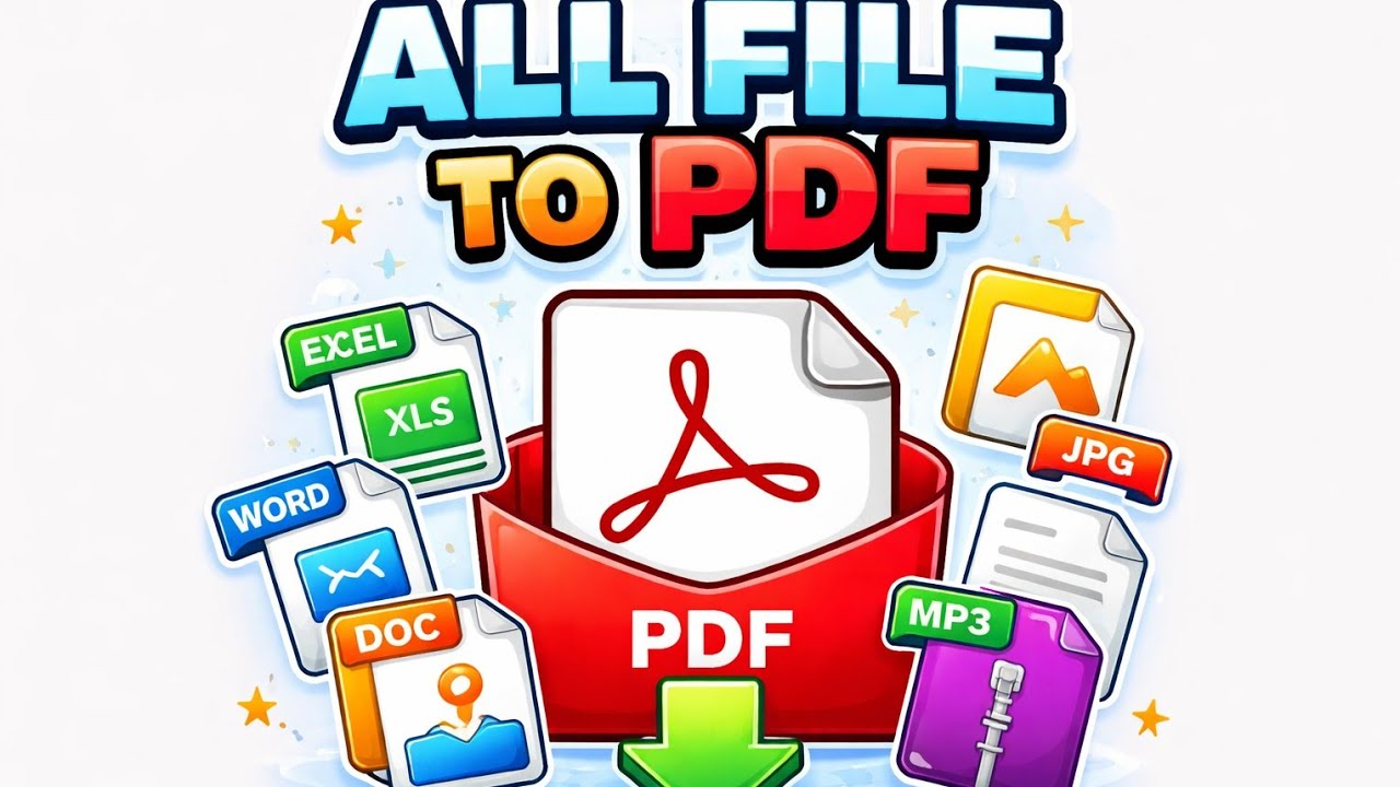Any files into Pdf #pdf #converttopdf #imagetopdf