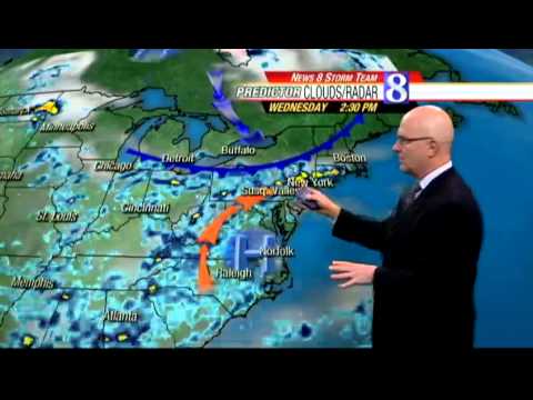 'Slight risk' of severe weather tomorrow