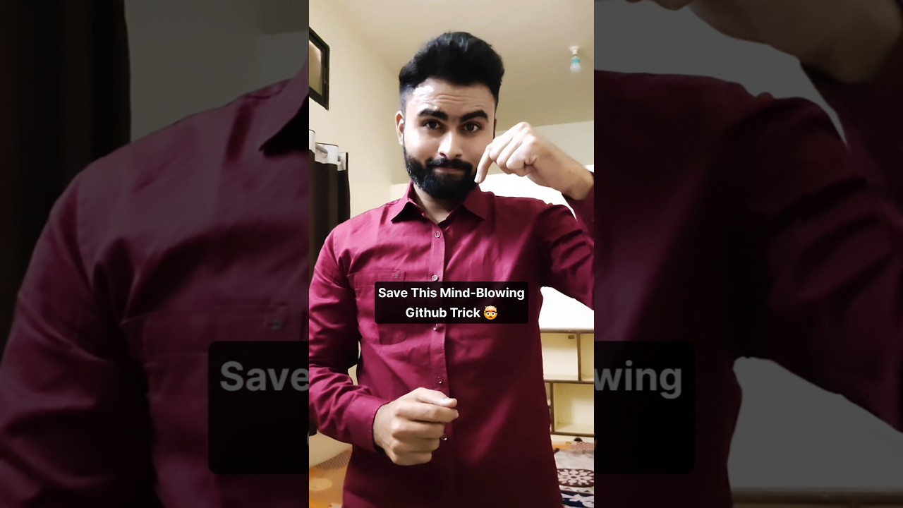Summarize Any GitHub Repo With This Mind-Blowing Trick 🤯 #git #github #javascript #html #css