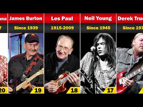 30 Greatest Guitarists of all time/Comparison