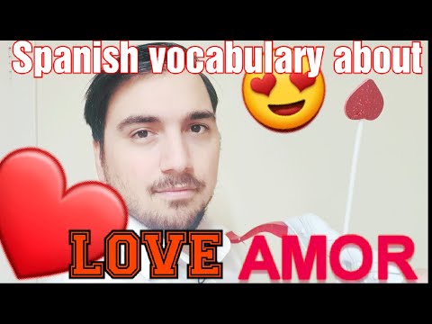 ❤Learn Saint Valentine's Spanish common phrases and words - Study & Learn Spanish - Aprende Español