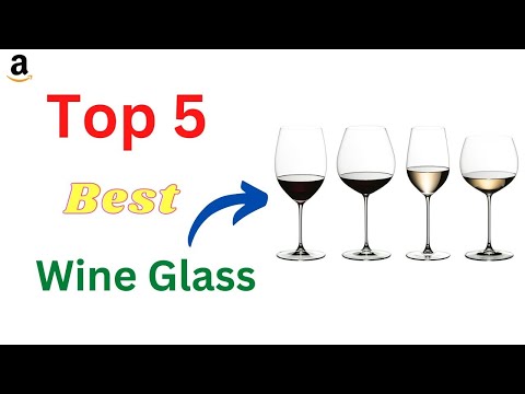 Best Wine Glass On Amazon 2023 | Top 5 Wine Glass Review || Best Buy Amazon