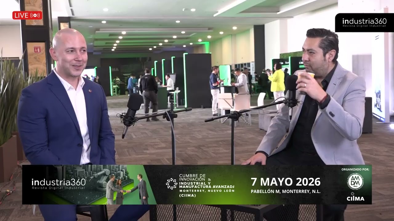 Luis Hernández Garza, de Hexagon Manufacturing Intelligence presente en CIIMA 2026