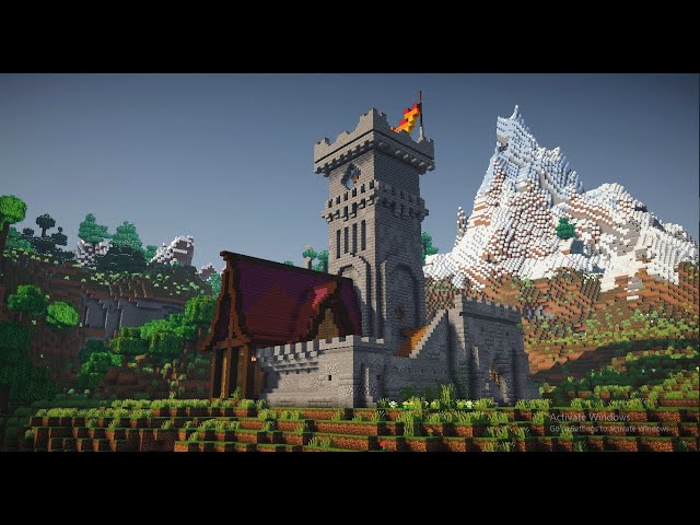 EPIC SMALL CASTLE | World Download / ( Litematica support ) Minecraft Map