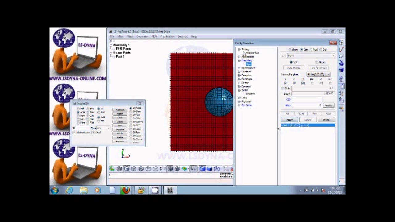 LS-DYNA Tutorial Part #1