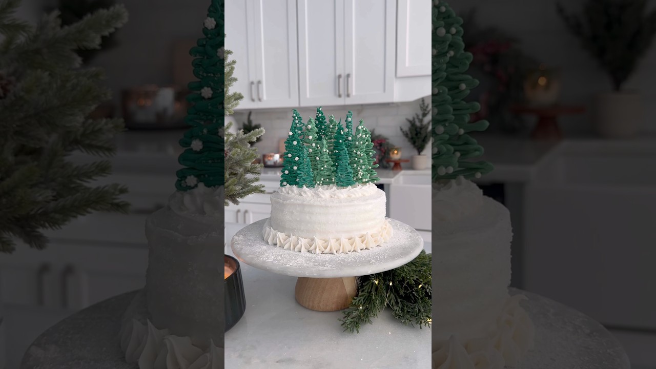Christmas Tree Cake Toppers