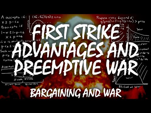 First Strike Advantages and Preemptive War | Bargaining and War