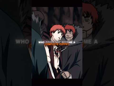 Sasori Of The Red Sand Edit #sasori #narutoedit #naruto #anime #edit #shorts #youtubeshorts