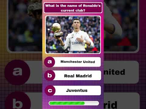 What is the name of Ronaldo's current club?🤔🤔