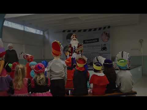 Sinterklaasfeest groepen 1 t/m 4 OBS Slingerbos