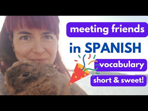 📆 Meeting People and Making Appointments in Spanish: Vocabulary l Immersive Video, English Subtitles