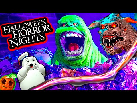 Halloween Horror Nights Hollywood 2024 INSIDE ALL HAUNTED HOUSES & Scare Zones | Universal Studios
