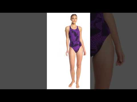 Nike Women's Nova Spark Fastback One Piece Swimsuit | SwimOutlet.com