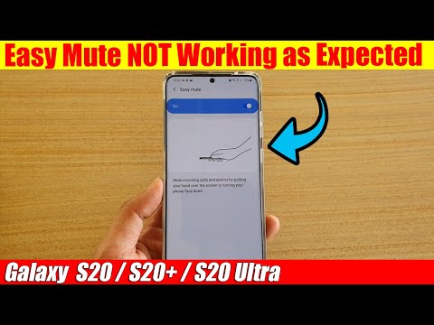 Easy Mute Not Working When Waving Hand Over Screen After Security Update on Samsung Phones