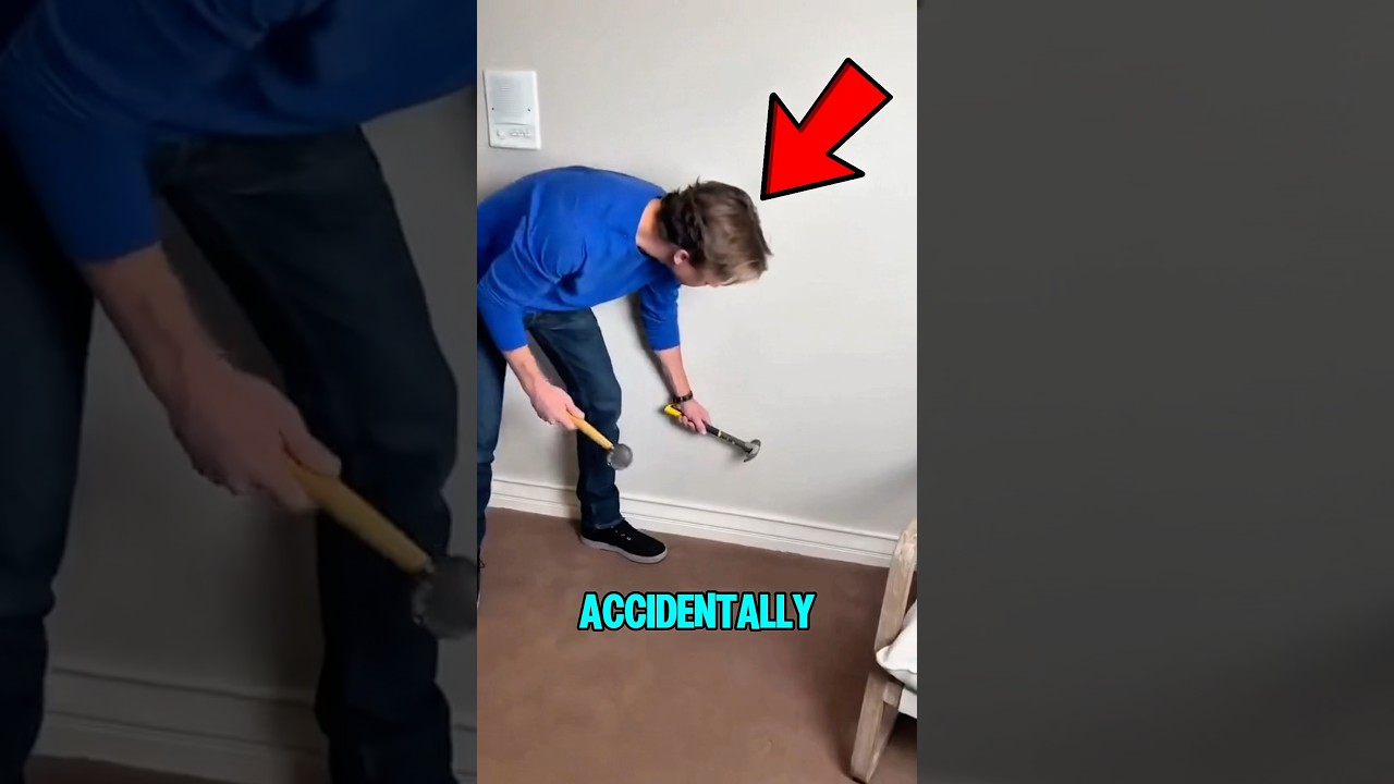 😱 What Did He Turn a Hole in the Wall Into With Just a Carrot? 🥕🎨