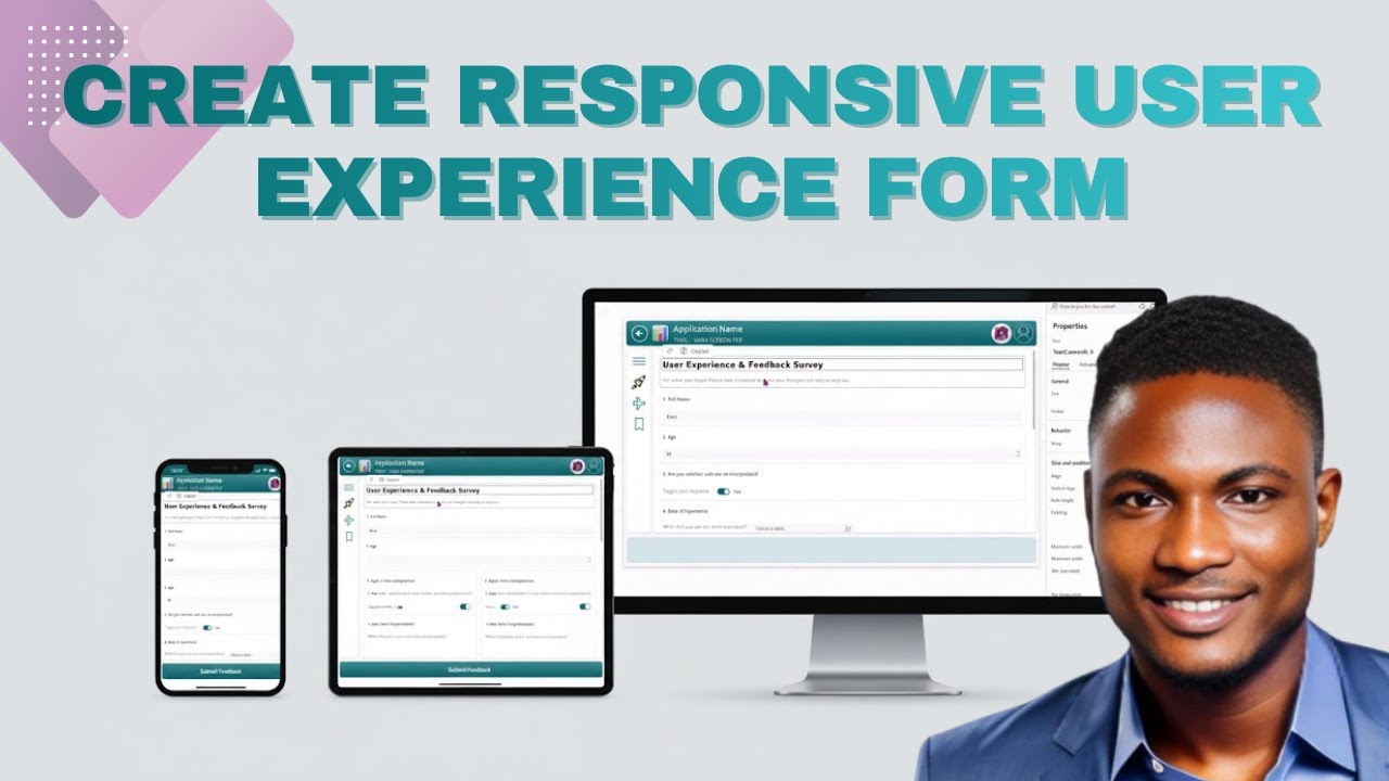 PowerApps Tutorial: Build a Responsive User Experience & Survey Form (Step-by-Step Guide)