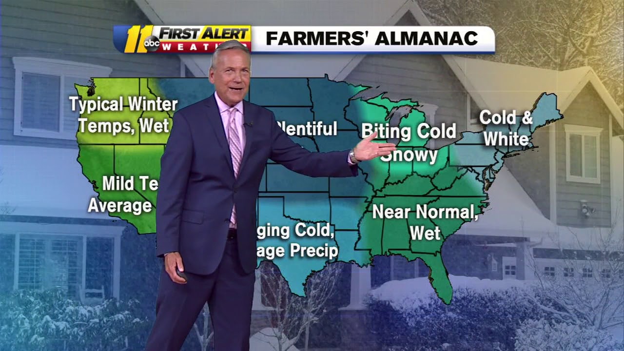 Farmer's Almanac releases winter forecast