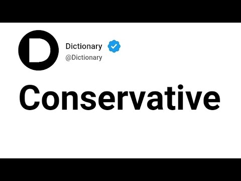 Conservative Meaning In English