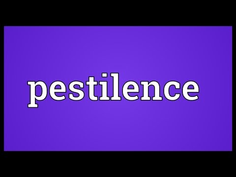 Pestilence Meaning
