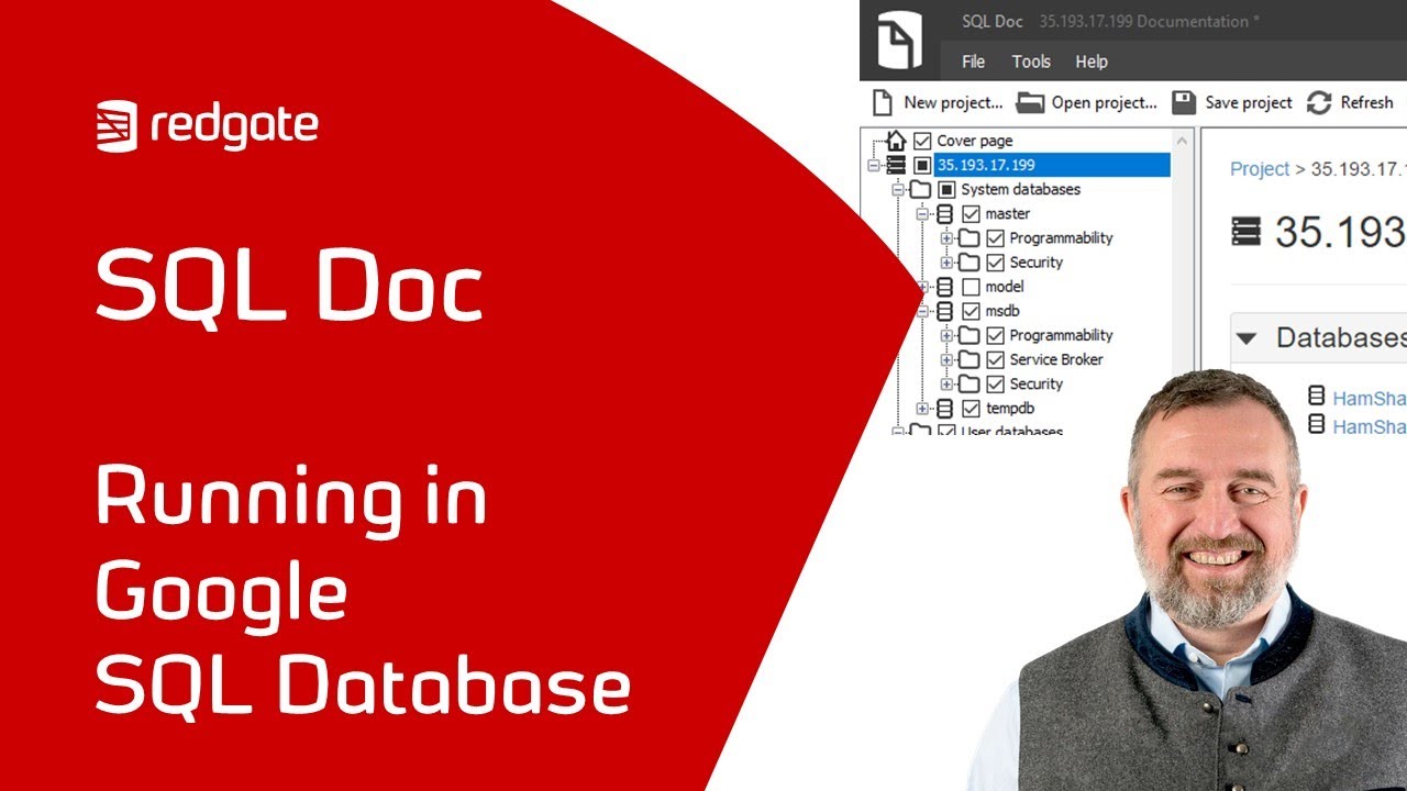 SQL Doc Running on Google SQL Database