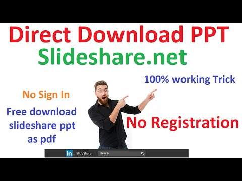 How to Download PPT from Slideshare for Free [100% working Trick]