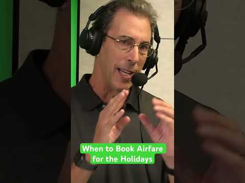 When to Book Airfare for the Holidays #podcast #travel