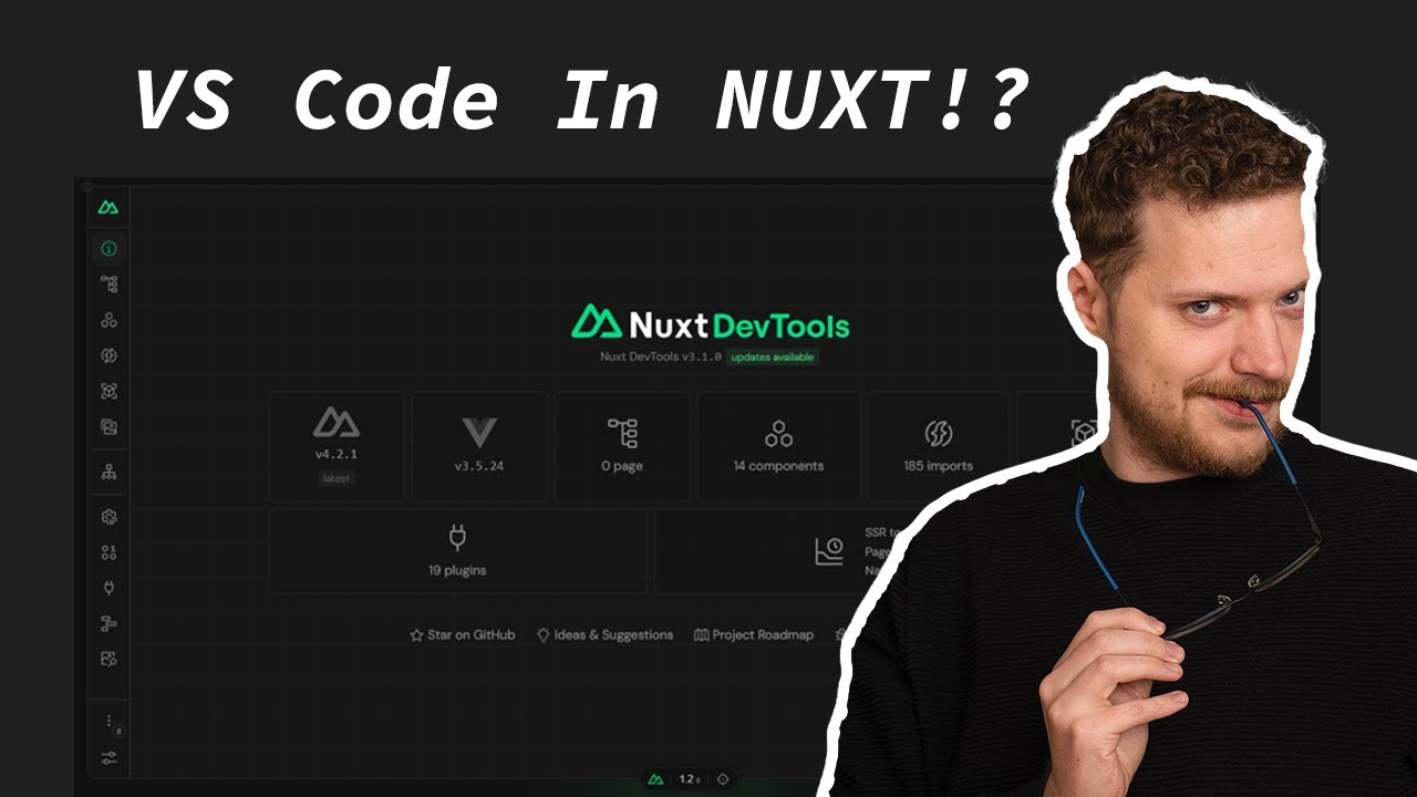 Run VS CODE in the Nuxt Devtools - Part 2