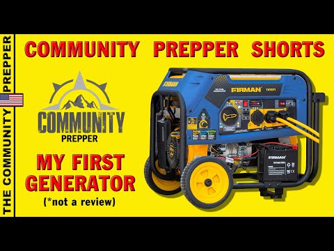 Firman Tri-Fuel 7,500W Generator (not a review)
