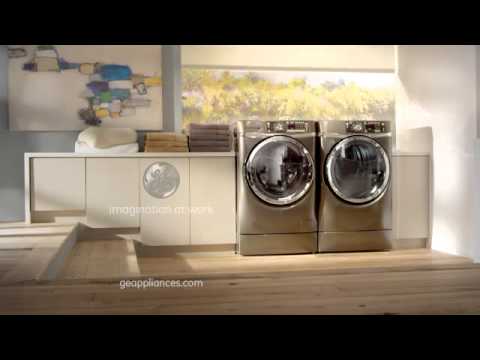 GE® Front Load Washers & Dryers with Built-In Risers | Universal Appliance and Kitchen Center