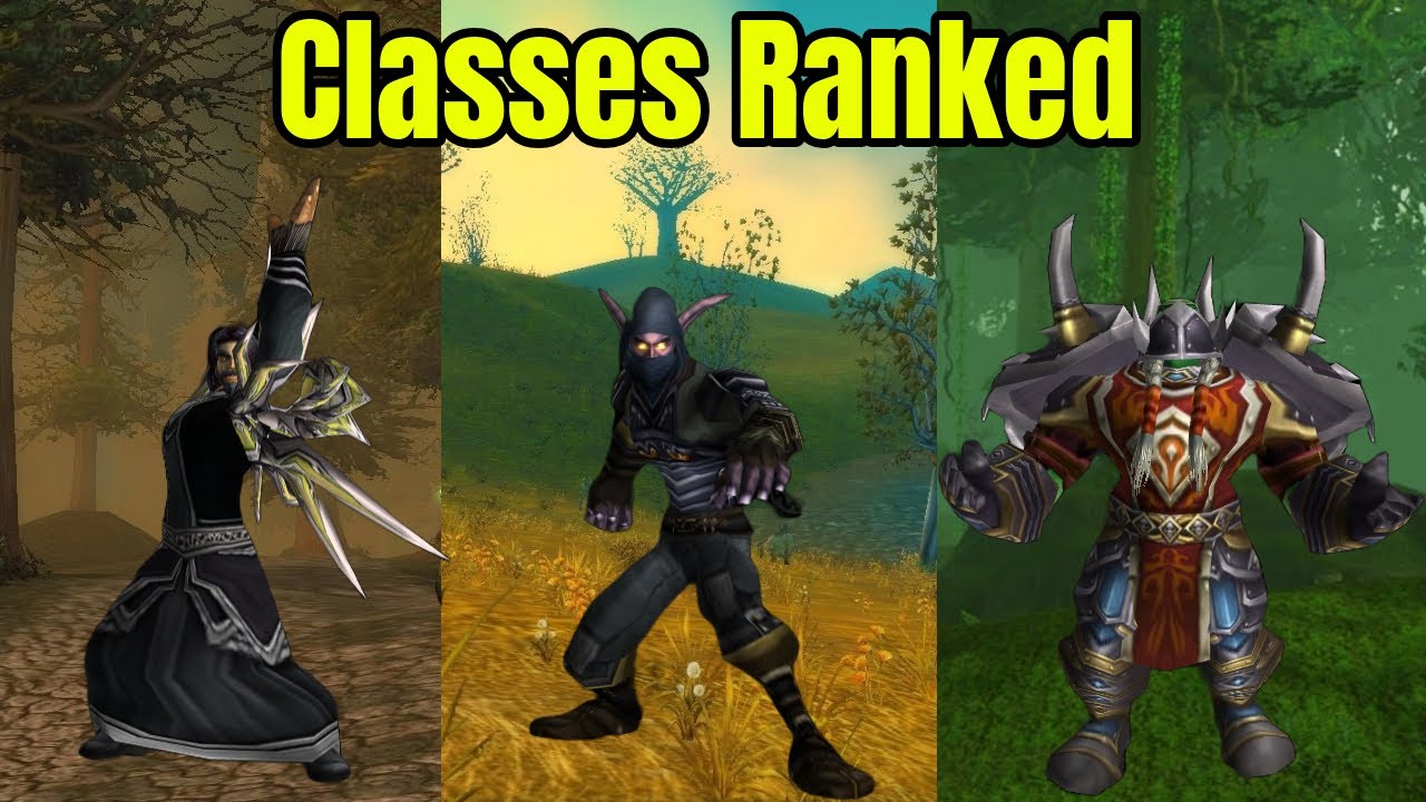 Classes Ranked from Worst to Best in WOW CLASSIC HARDCORE