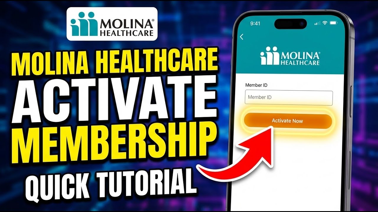 How to Activate Your Molina Healthcare Membership - Quick Tutorial