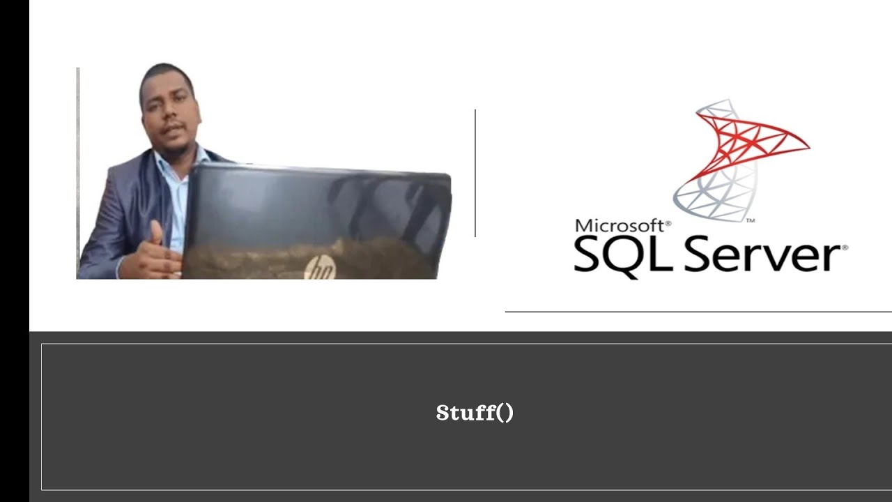 Stuff() Function in SQL Server||SQLSERVER||SQLISEASY #sqlserver #stuff #sql