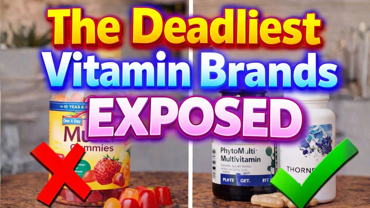 12 Vitamin Brands You Should NEVER Take (And Few That Are Actually Safe)