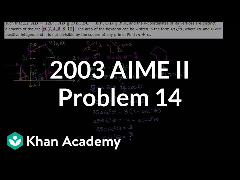 Problem 14 - American Invitational Mathematics Examination (AIME ...