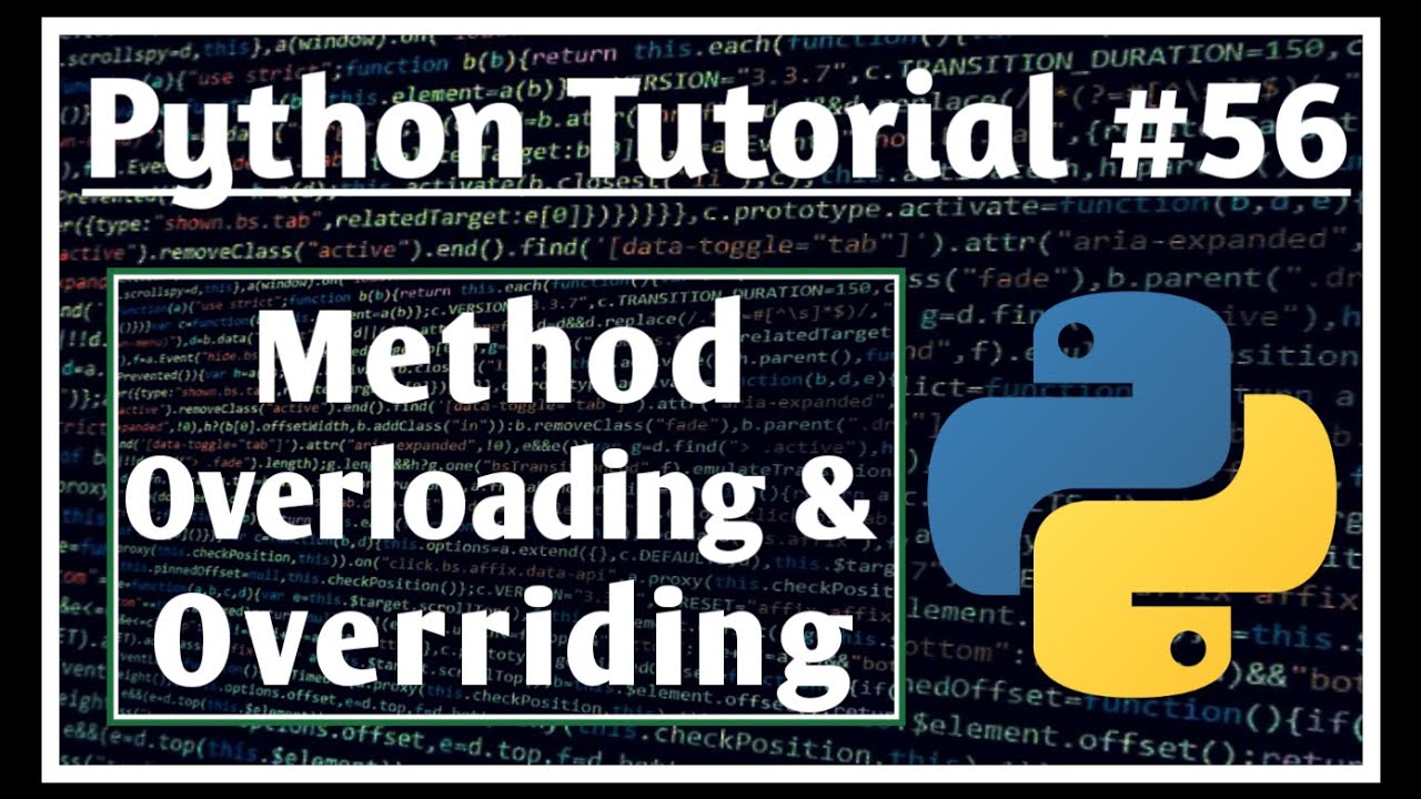 Method Overloading and Overriding in Python #56 || Python Tutorials for Beginners || Jeevan Upreti
