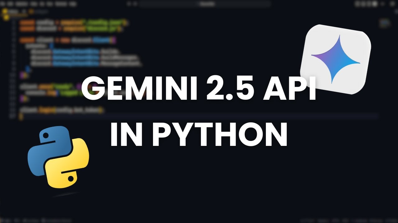 How to Use Gemini 2.5 API with Python | Google AI Tutorial (Step-by-Step)