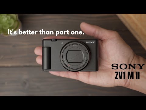 Sony ZV-1 II: The ultimate mini-camcorder (ZV1M2/B)