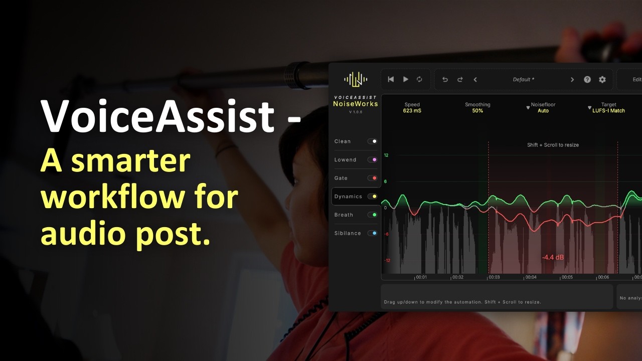 VoiceAssist - A smarter workflow for audio post