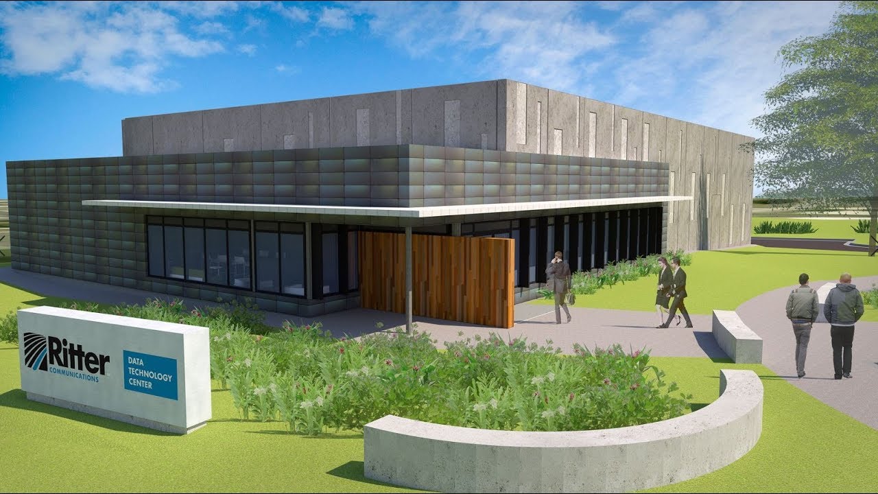 Ritter Communications Data Technology Center 3D Rendering